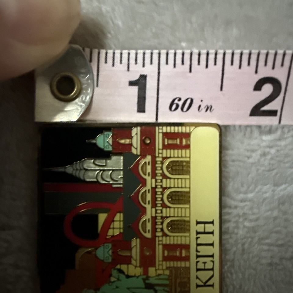 Keith New York NY Hotel Casino Las Vegas Keychain Key Ring Name ...