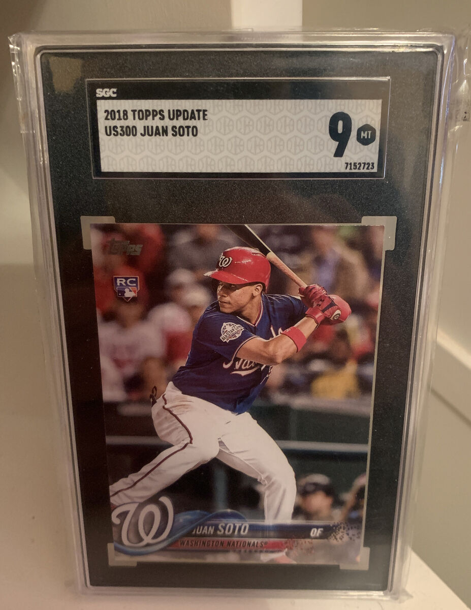 2018 Topps Update Series - Juan Soto #US300 Vertical, Blue 2018 Topps Update Series - Juan Soto #US300 Vertical, Blue