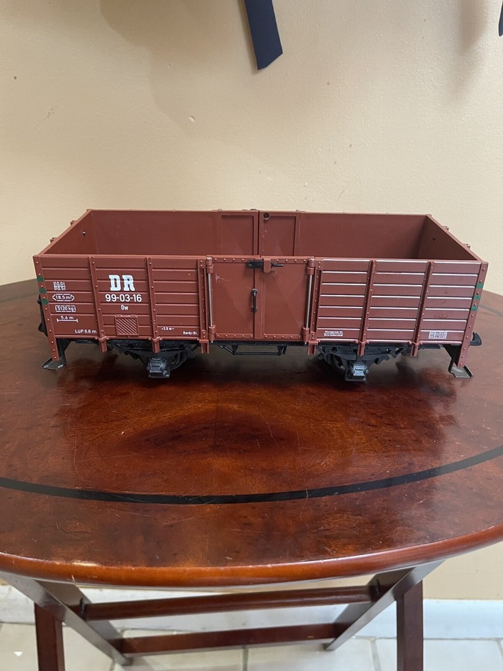 LGB 43210 - Hight Sided Gondola DR #99-03-16 G-Scale Open Wagon Germany ...