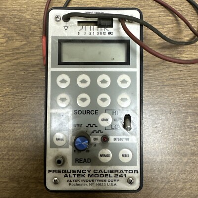 Altek,241,Frequency Calibrator Tester | eBay