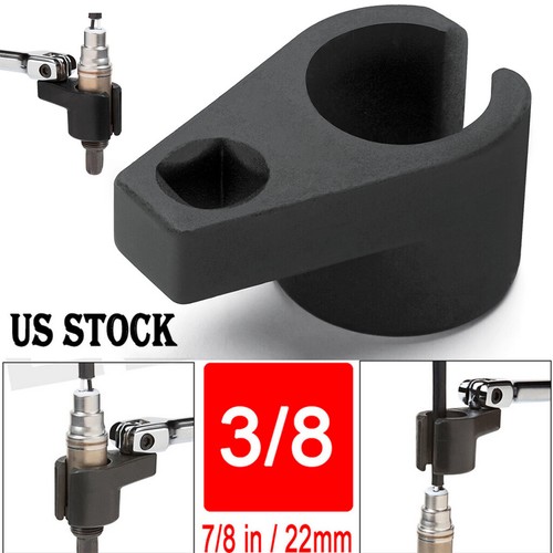 7/8-Inch 22mm Offset Oxygen O2 Sensor Socket Wrench Removal Tool Drive ...