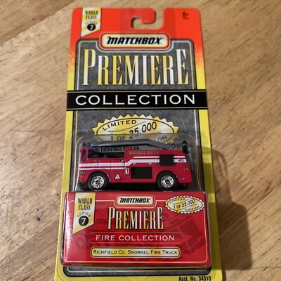 Matchbox Premiere Collection Series 7 Fire Richfield Co. Snorkel Fire ...