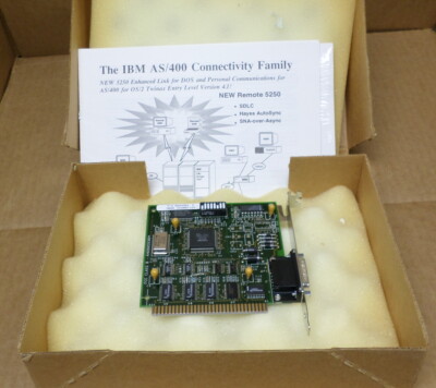 New IBM ANO92G5364 5250 ISA Adapter Card New Retail (33 Available ...