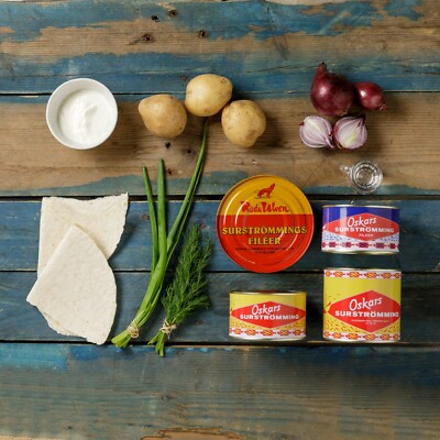 Surstromming (fermented herring) Fish Can Smelliest Bachelor Party ...