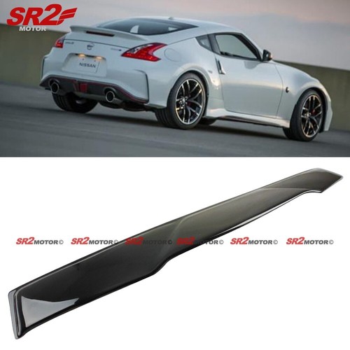 Ver 2 Rear Roof Visor Spoiler Window Shade Wing Black fits 2009-2021 ...