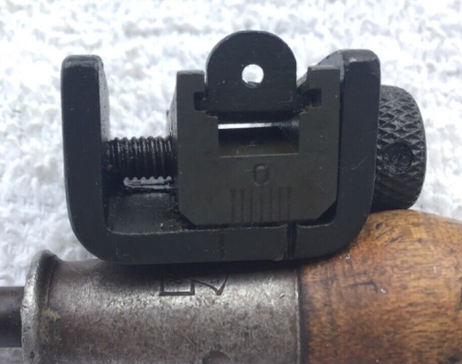1903A3 Springfield Remington, Adj REAR SIGHT vintage, adj for range and ...