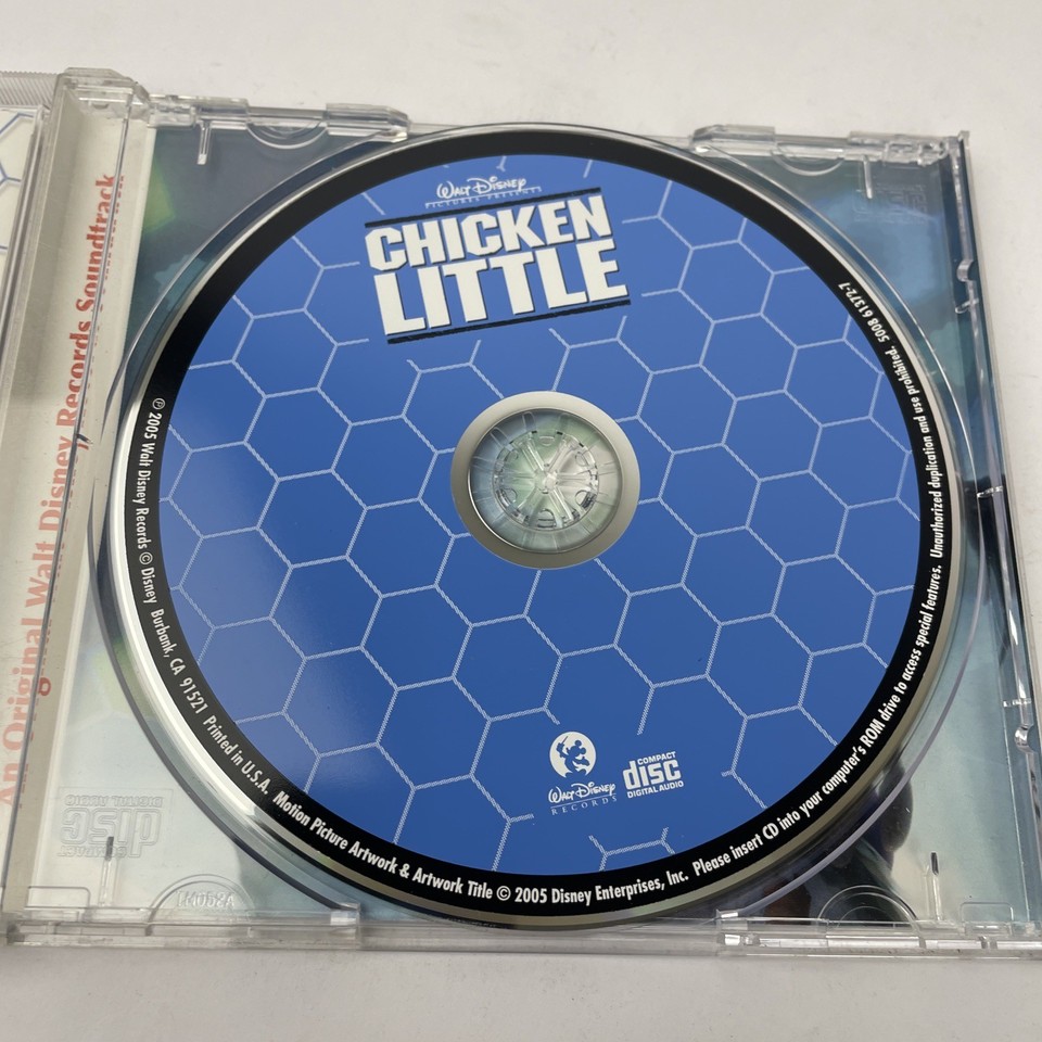 Chicken Little Soundtrack Audio CD 2005 Walt Disney Records R.E.M ...