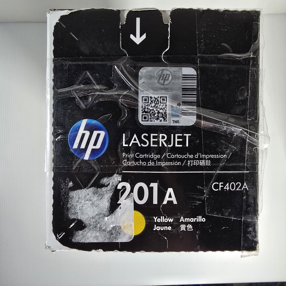HP 201A Original LaserJet Toner Cartridge (CF402A) - Yellow | eBay