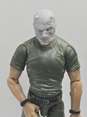 3d Print ZOMBIE DEVIL OF DARES HEAD 1:18 3 3/4" GI Joe 25th Anniversary ...