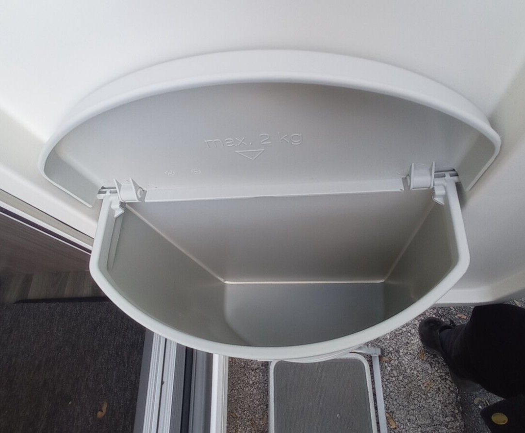 Dometic Plastic Grey Door Bin for Coachman Caravan or Bailey Motorhome ...