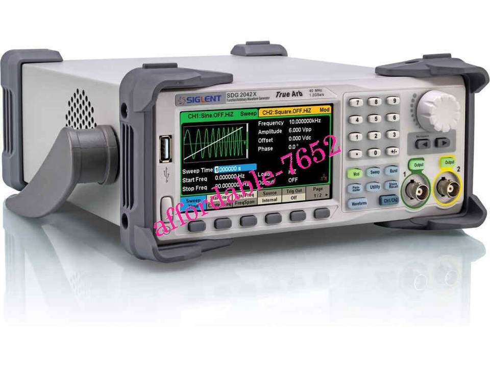 Siglent SDG2042X - Function/Arbitrary Waveform Generator (2 Channels ...