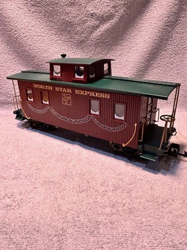 Bachman G Scale Train North Star Express Caboose Christmas | eBay