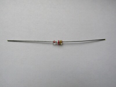 1N472 GENERAL INSTRUMENT GLASS ZENER DIODE VINTAGE DO-7 CASE 51 TESTED ...