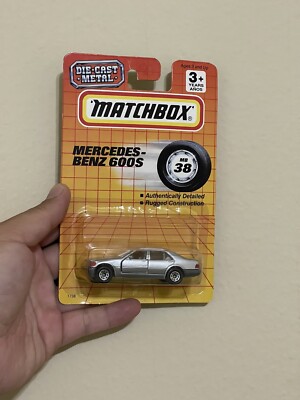 Matchbox 1993 MB38 Mercedes Benz 600s silver Unopened In Original ...