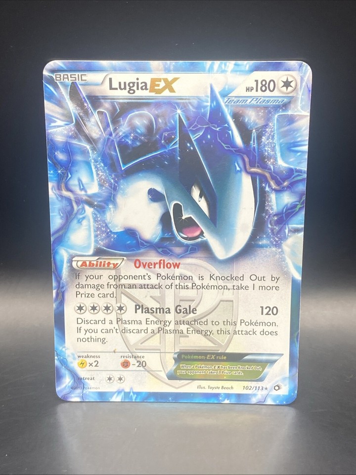 Pokémon TCG Lugia ex Legendary Treasures 102/113 Holo Holo Rare EX | eBay