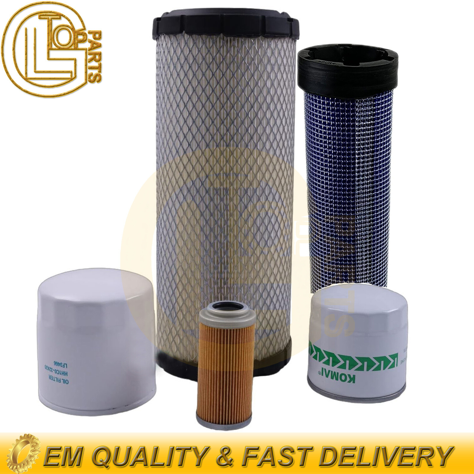 KUBOTA 15221-43170 - Fuel filter cross reference