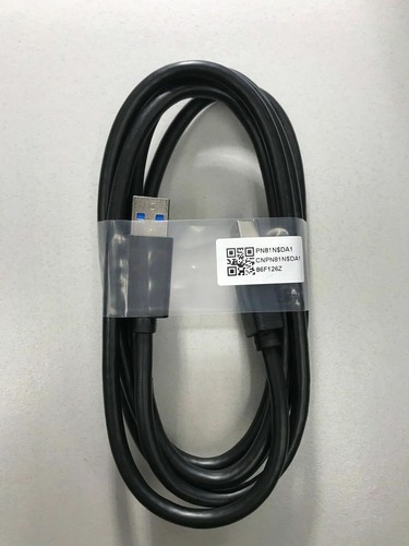 Genuine Dell 1.8m USB 3.0 Type A to B Cable Black Monitor Dock PN81N ...