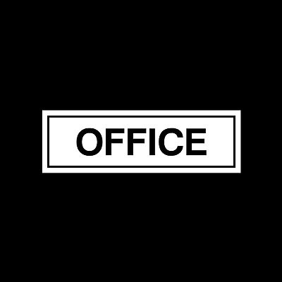 Office Sign, Sticker - All Sizes & Materials 190mm x 60mm | eBay UK