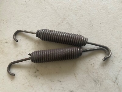 Harley Davidson UL EL FL G FRONT BRAKE SHOE SPRINGS SET OF 2 OEM 44484 ...