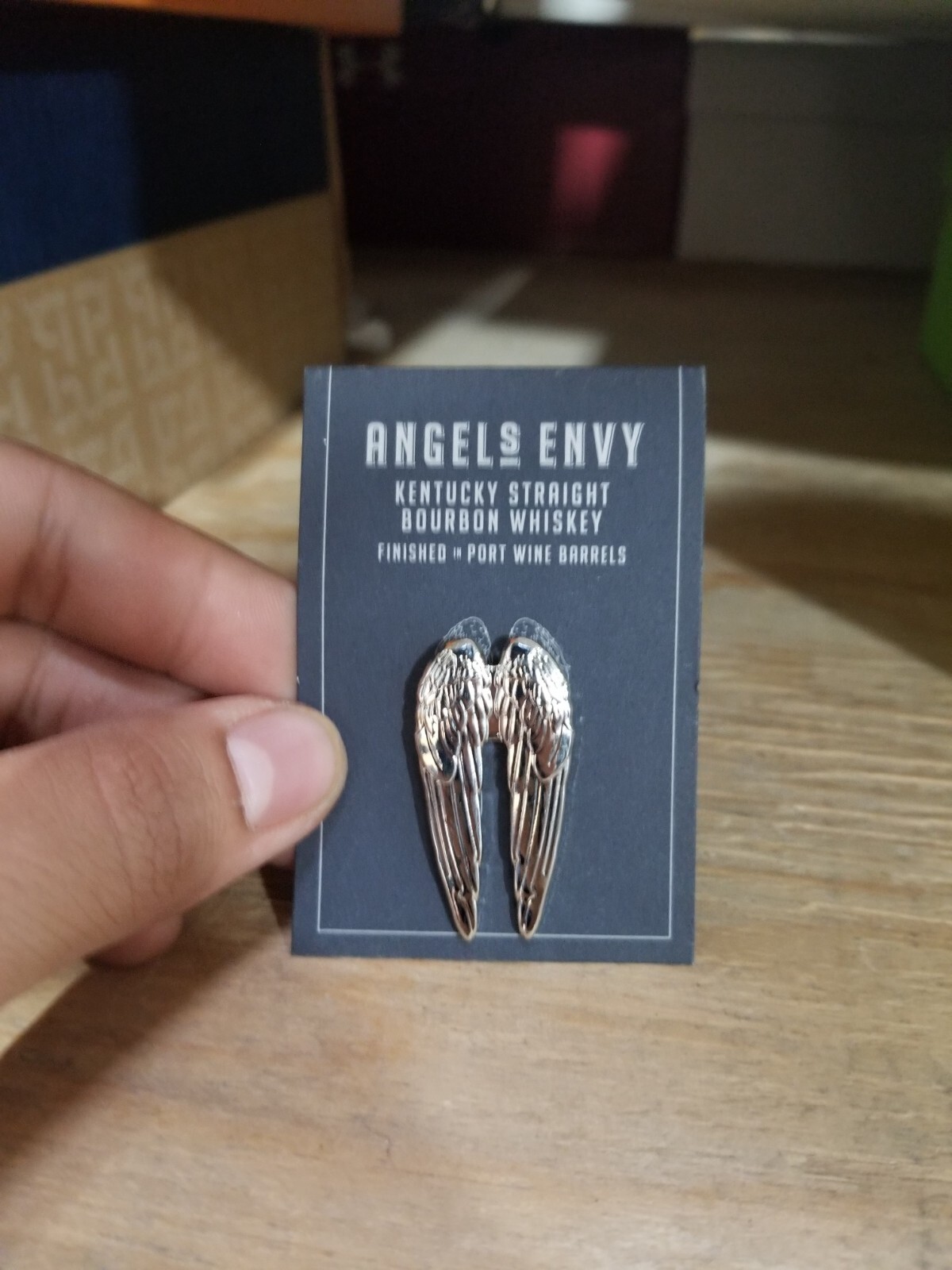 Angel Envy Bourbon Wings Pin Whisky Makers | eBay