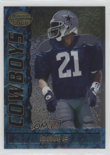 1995 Bowman's Best Blank Back Alundis Brice #17 Rookie RC | eBay