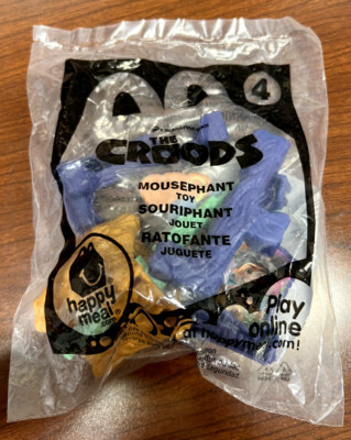 Unopened - The Croods Mousephant : McDonalds Toy 2013 Dreamworks | eBay