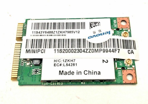 Lenovo IBM BCM94312MCG BCM4312 60Y3220 43Y6488 43Y6489 802bg Mini Wifi ...