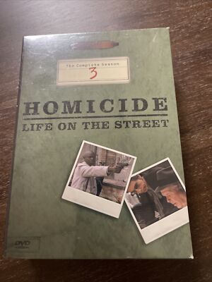 Homicide: Life on the Street - The Complete Season 3 (DVD, 2003, 6-Disc ...
