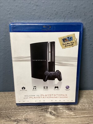 PS3 Blu-ray Disc Welcome to Playstation 3 & Playstation Network Factory ...
