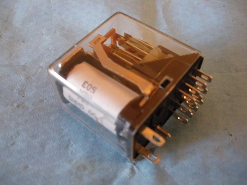 VP4/5A/CIB/26VDC General Purpose Relay VP Series Latching Single Coil ...