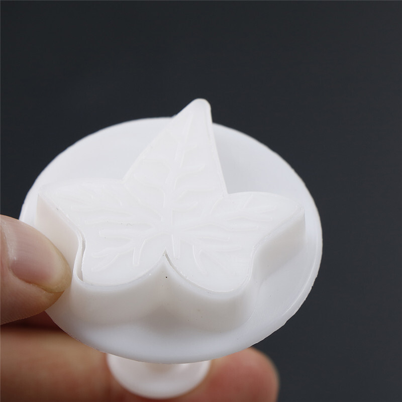 3pcs/set Fondant Tools Ivy Leaf Plunger Cutter Sugarcraft Molds for ...