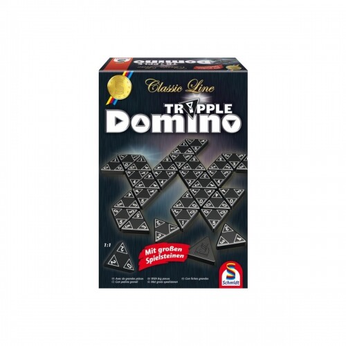 Classic Line - Triple-Domino With Large Game Pieces - New | eBay