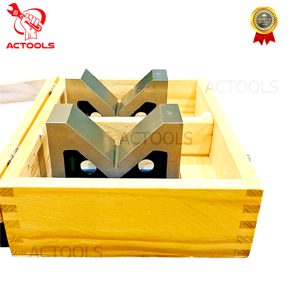 NEW Cast Iron Vee Block Set 2 Pcs 4" x 1-1/2" x 3" Inch V Block Without Clamp | eBay