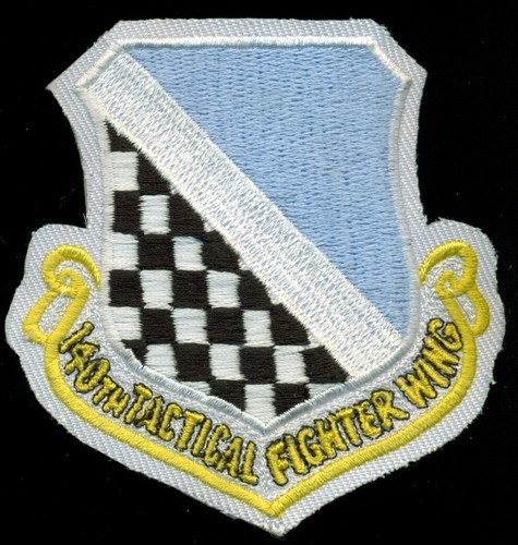 USAF 140th Tactical Fighter Wing Patch K-4 | eBay