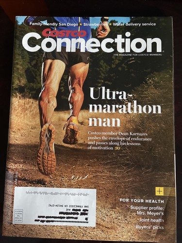 Costco Connection Magazine - Ultra-Marathon Man Cover -Family Friendly ...