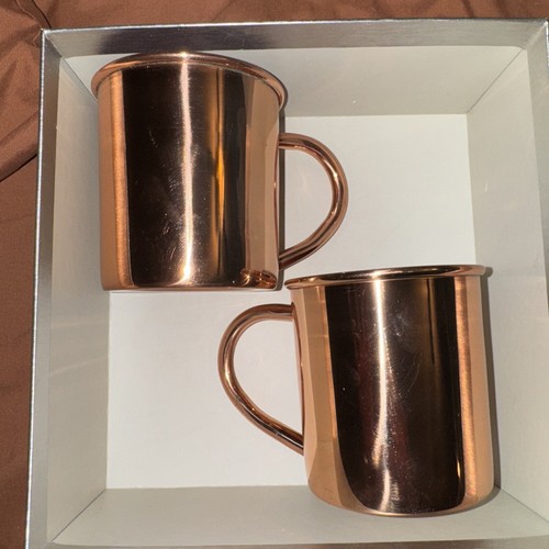 Set Of 2 100% Copper Mule Mugs | eBay