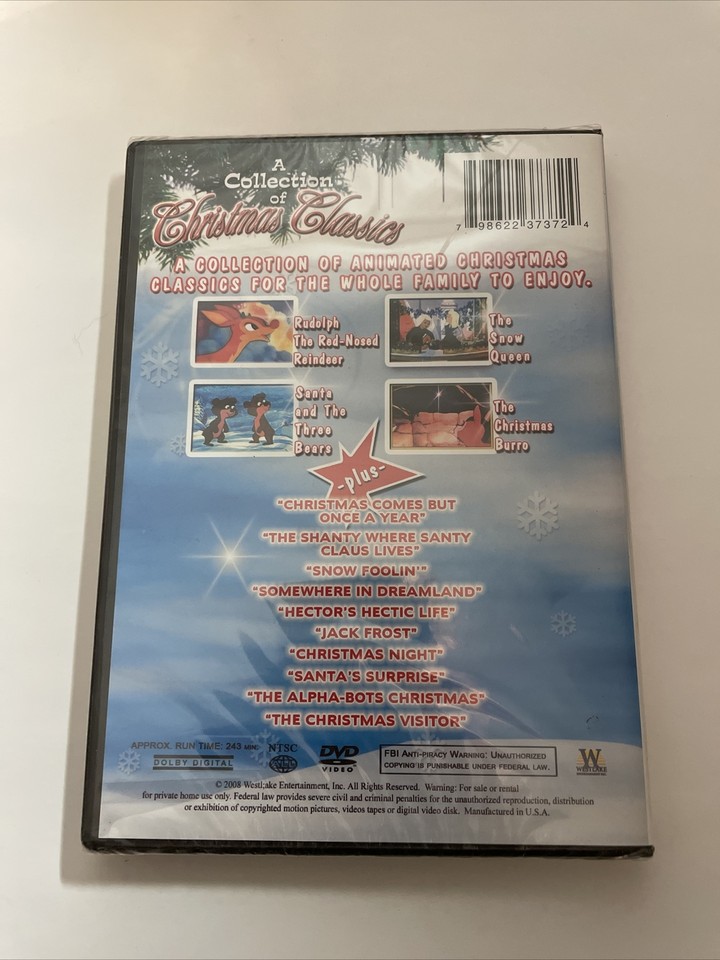 Christmas Classics Collection Rudolph, Snow Queen, Christmas Burro ...