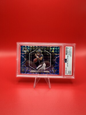 CJ Stroud 2023 Mosaic NFL Debut Reactive Blue PSA 9 Mint Rookie Texans ...