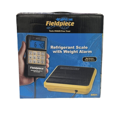 Fieldpiece SRS1 Refrigerant Scale & Meter 872641003272 | eBay