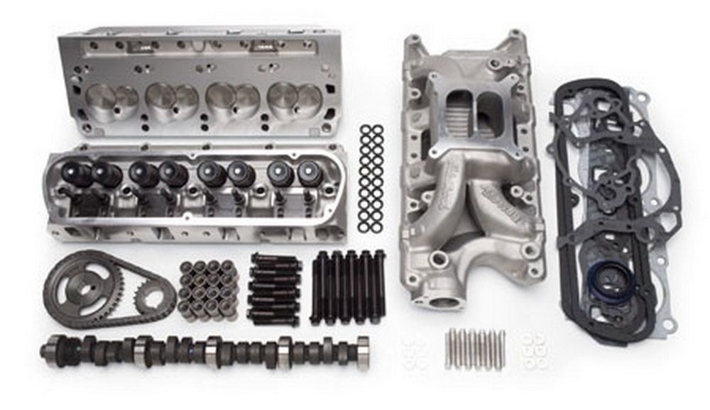 Edelbrock 2027, Kit Sbf Power Package Top End Kit High Performance ...