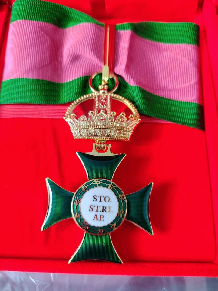 REPRODUCTION Empire Royal Hungarian Order of St. Stephen commander ...