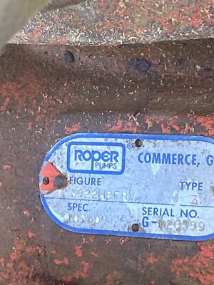 Roper Pump 3622hbfrb water pump | eBay