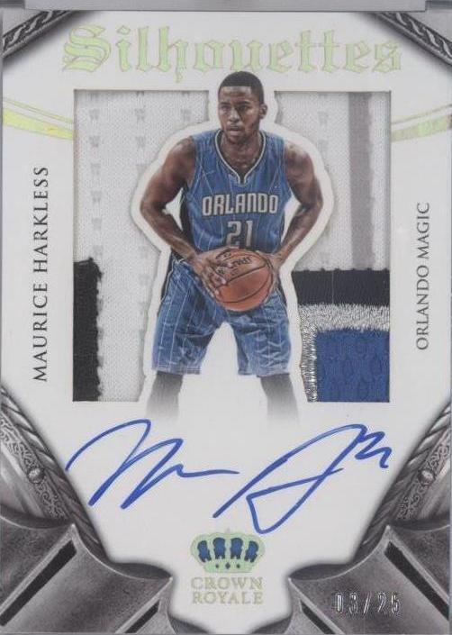 2014-15 Panini Preferred - Silhouettes Autographs Maurice Harkless #282 ...