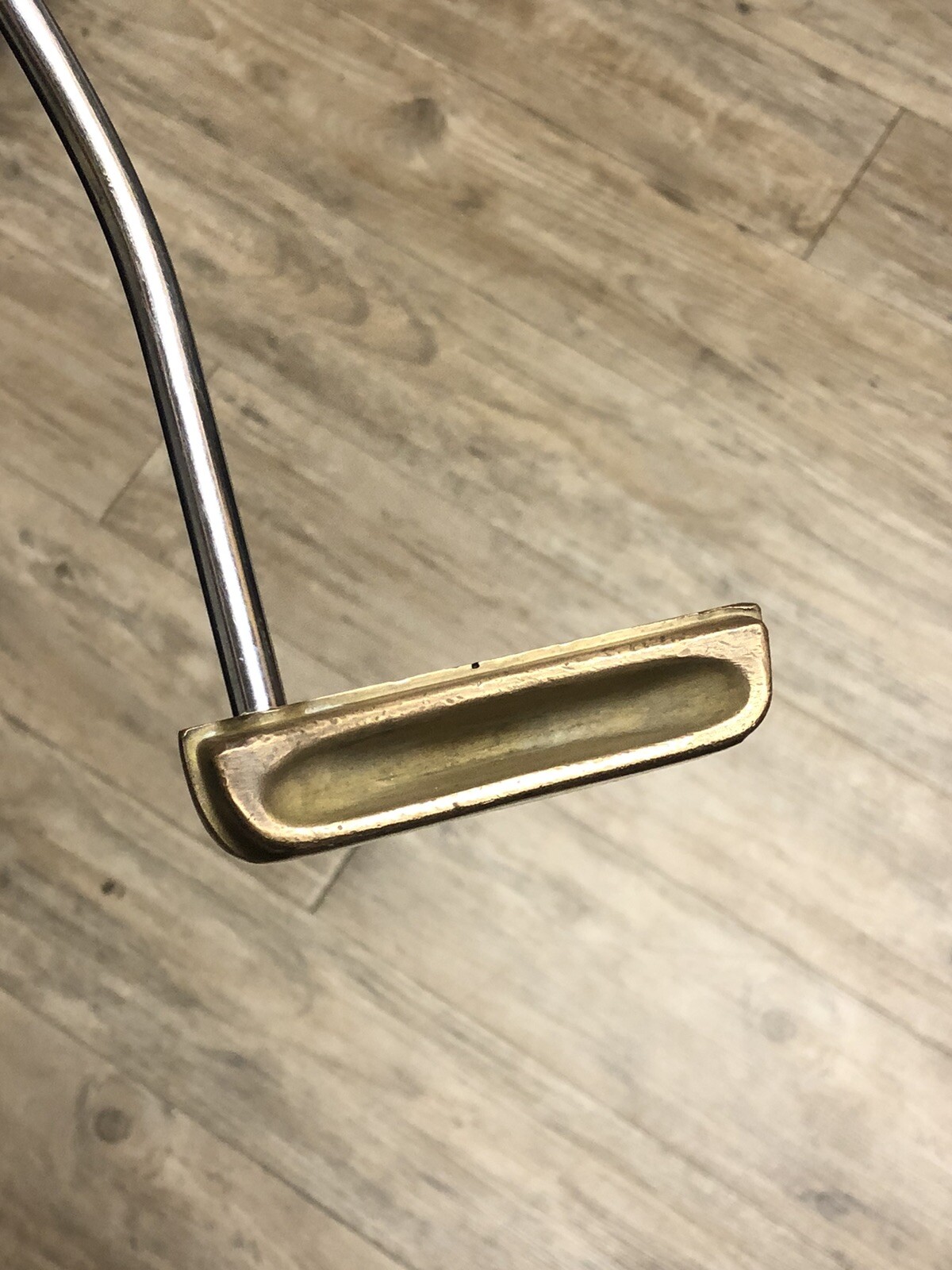 Rare Vintage Spalding 44 Brass Cavity Back Putter, RH, 35” Steel Shaft ...