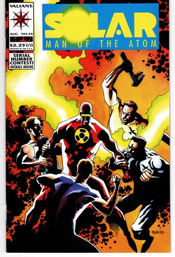 Solar: Man of the Atom #24 (1991 Series) NM Mignola & VanHook Cover ...