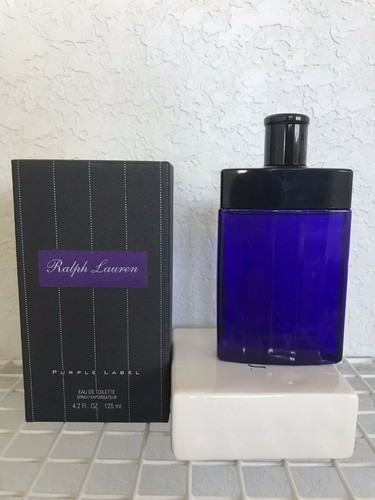 RALPH LAUREN PURPLE LABEL EDT Cologne Men 4.2 oz - NEW Rare Vintage ...