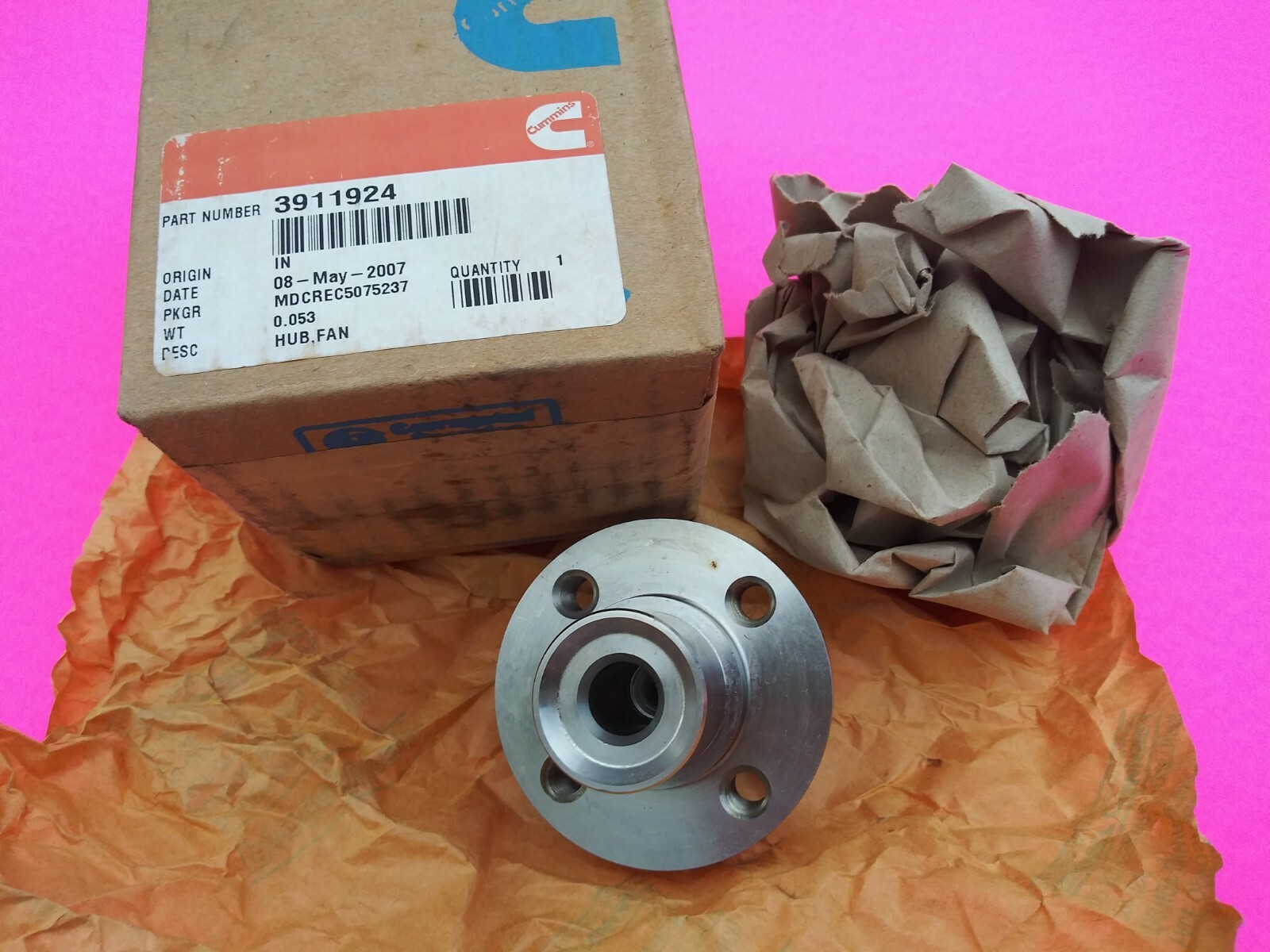 CUMMINS Hub, Fan Drive Pulley, ISB, CM850/ Optare 3911924, TB031HU0009 ...