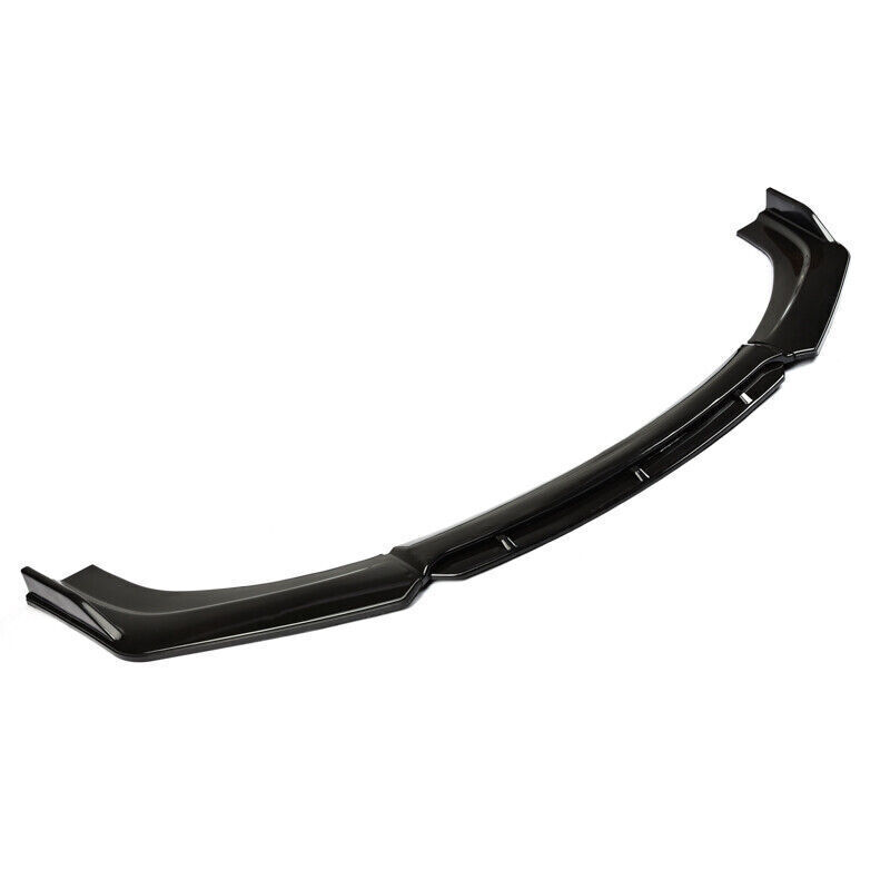 Vw Jetta Body Kit GLOSS BLACK FRONT Bumper Lower Spoiler Splitter Lip ...