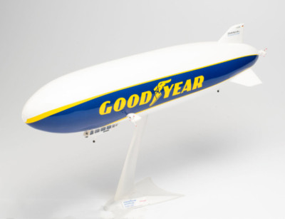 1:200 Herpa Zeppelin NT D-LZFN Goodyear Passenger Airplane ABS Plastic ...