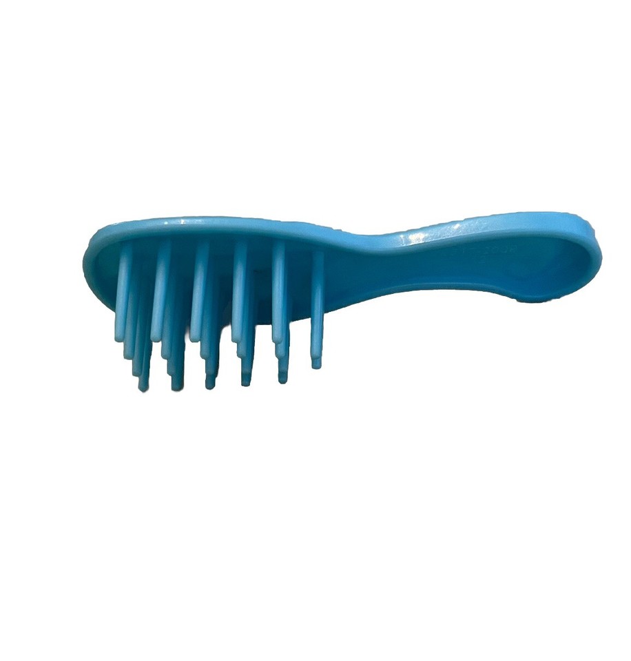Barbie Doll Hair Brush #V9517 Aqua Blue Monogrammed Script Logo 2009 ...